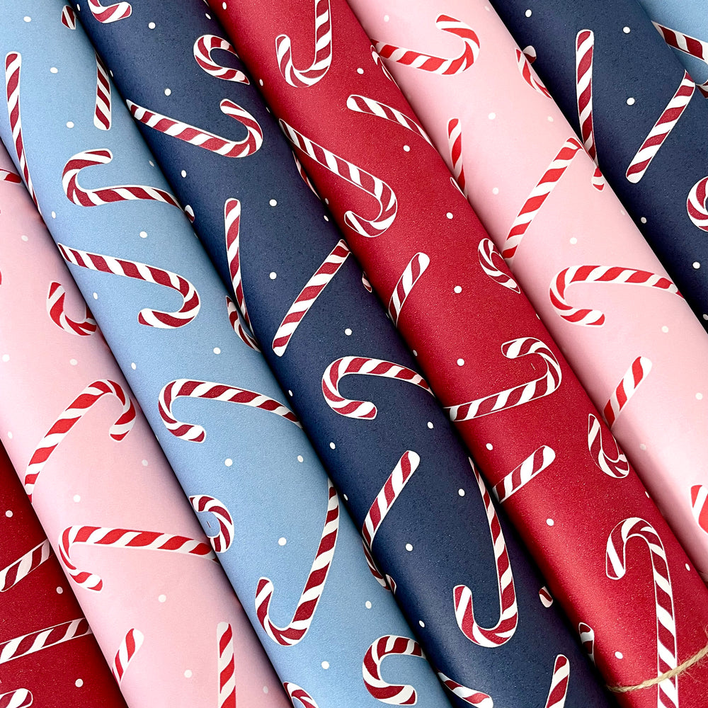 Candy Cane Wrapping Paper